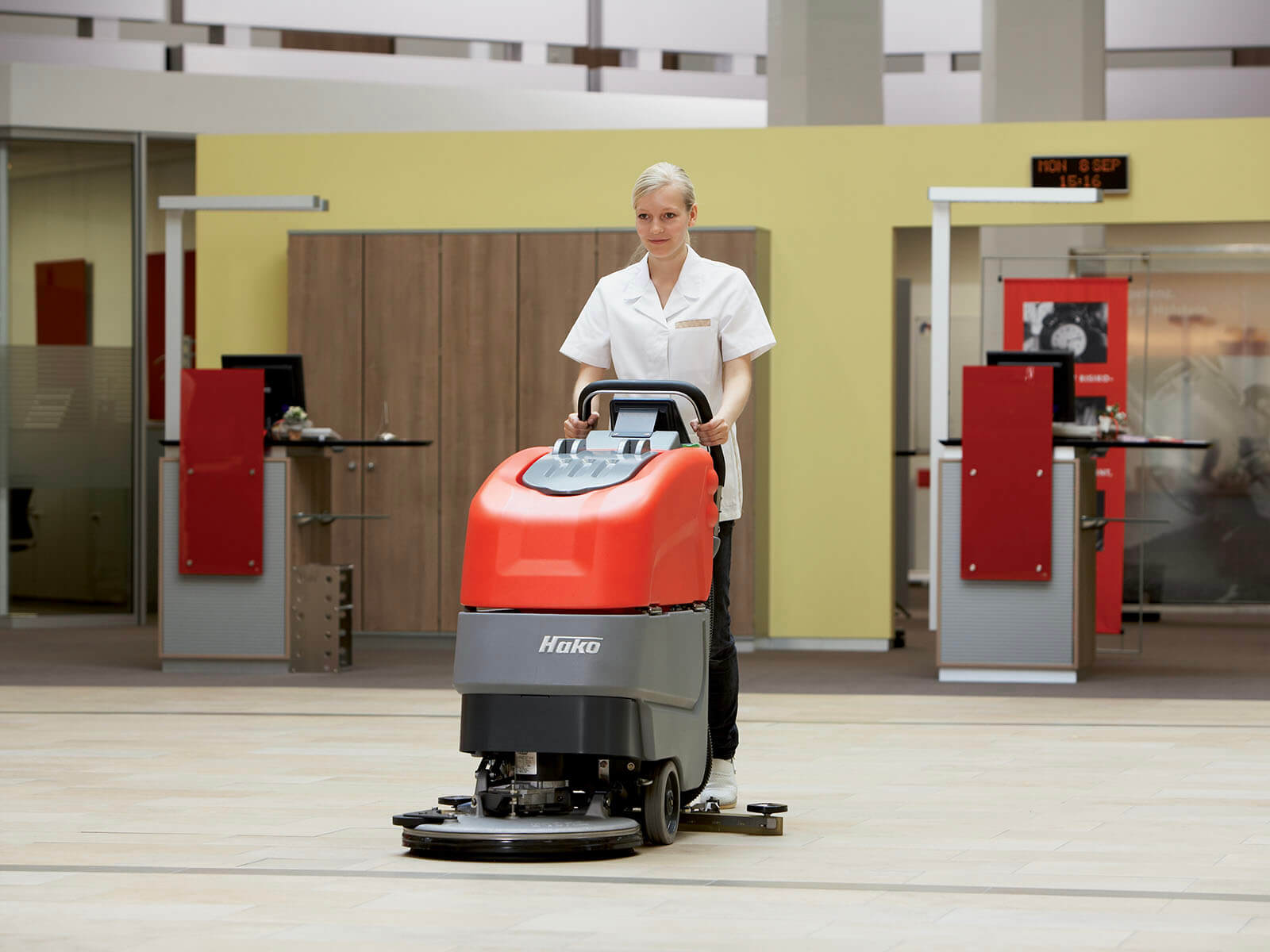 Pedestrian Scrubber Drier | Hako Machines Limited